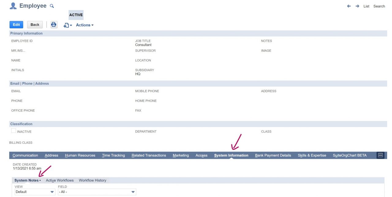 Track Changes to NetSuite Records | SuiteRep