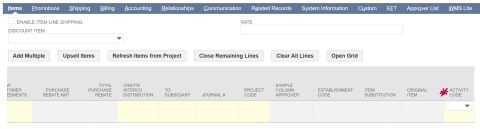 NetSuite Activity Codes | SuiteRep
