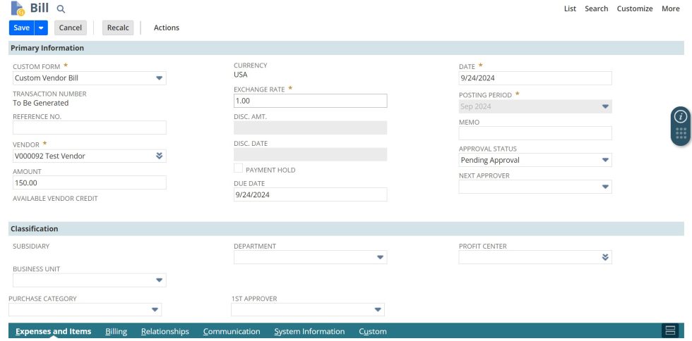 NetSuite Advanced Receiving | SuiteRep